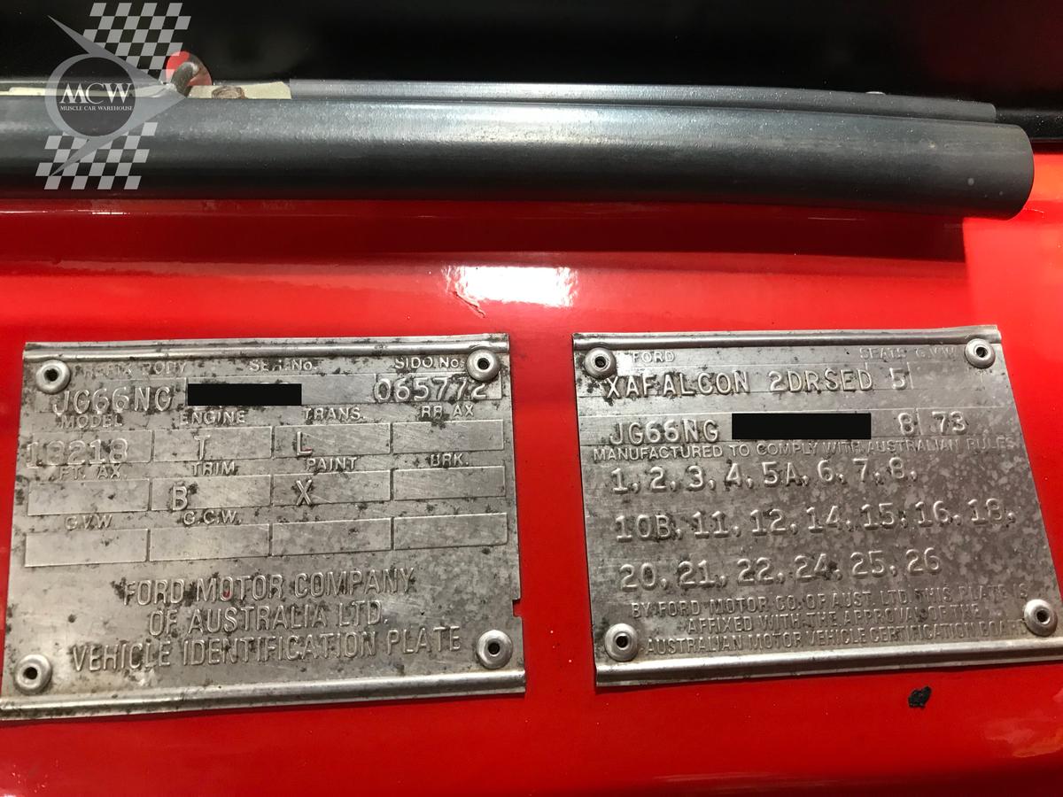 Ford Falcon XA GT RPO Coupe - Muscle Car Listing - Muscle Car Warehouse